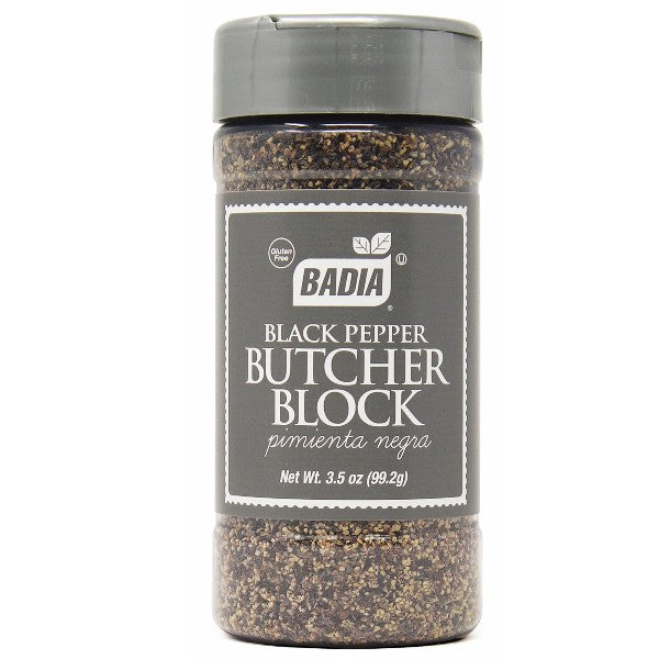Pepper Black Butcher Block - 3.5 oz – Bodega Badia